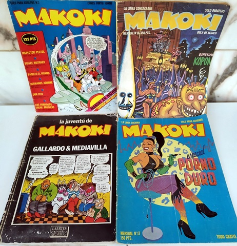 Lote de revistas de cómic Makoki - Andanadv